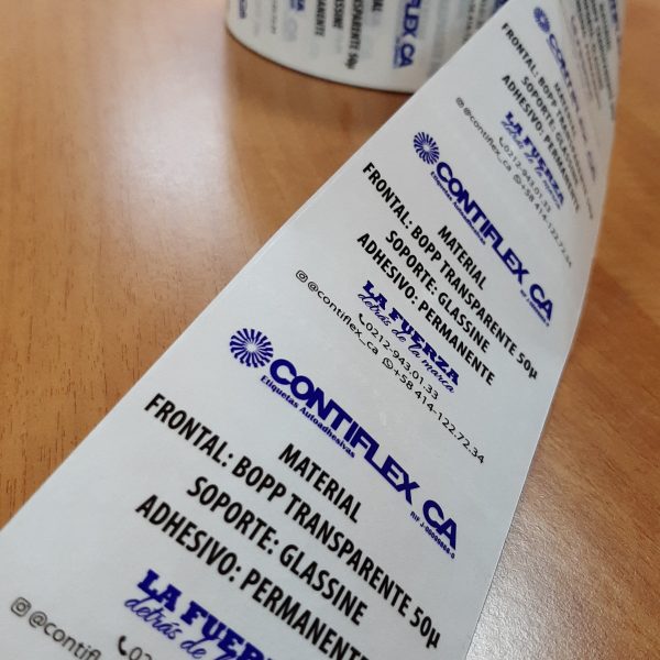 BOPP Transparente - CONTIFLEX C.A.